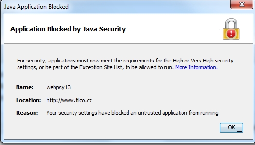 Troubleshooting Java 8 | FILCO, spol. s r.o.
