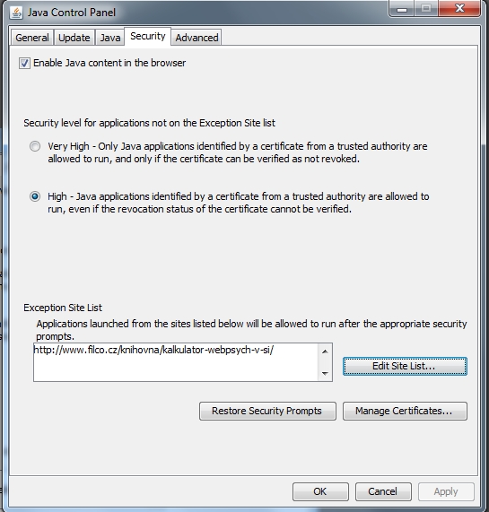 Troubleshooting Java 8 | FILCO, spol. s r.o.